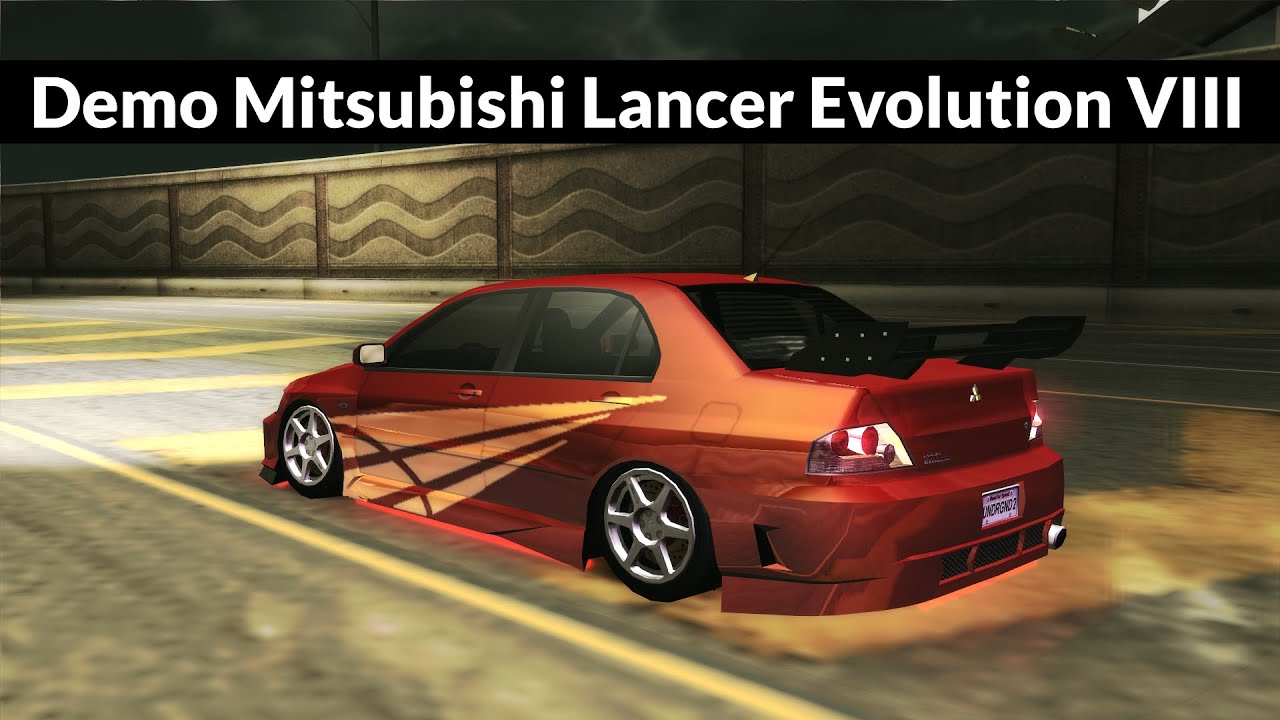 NFS Underground 2 | ( Nasıl Yapılır / How Make ) Demo Mitsubishi Lancer ...