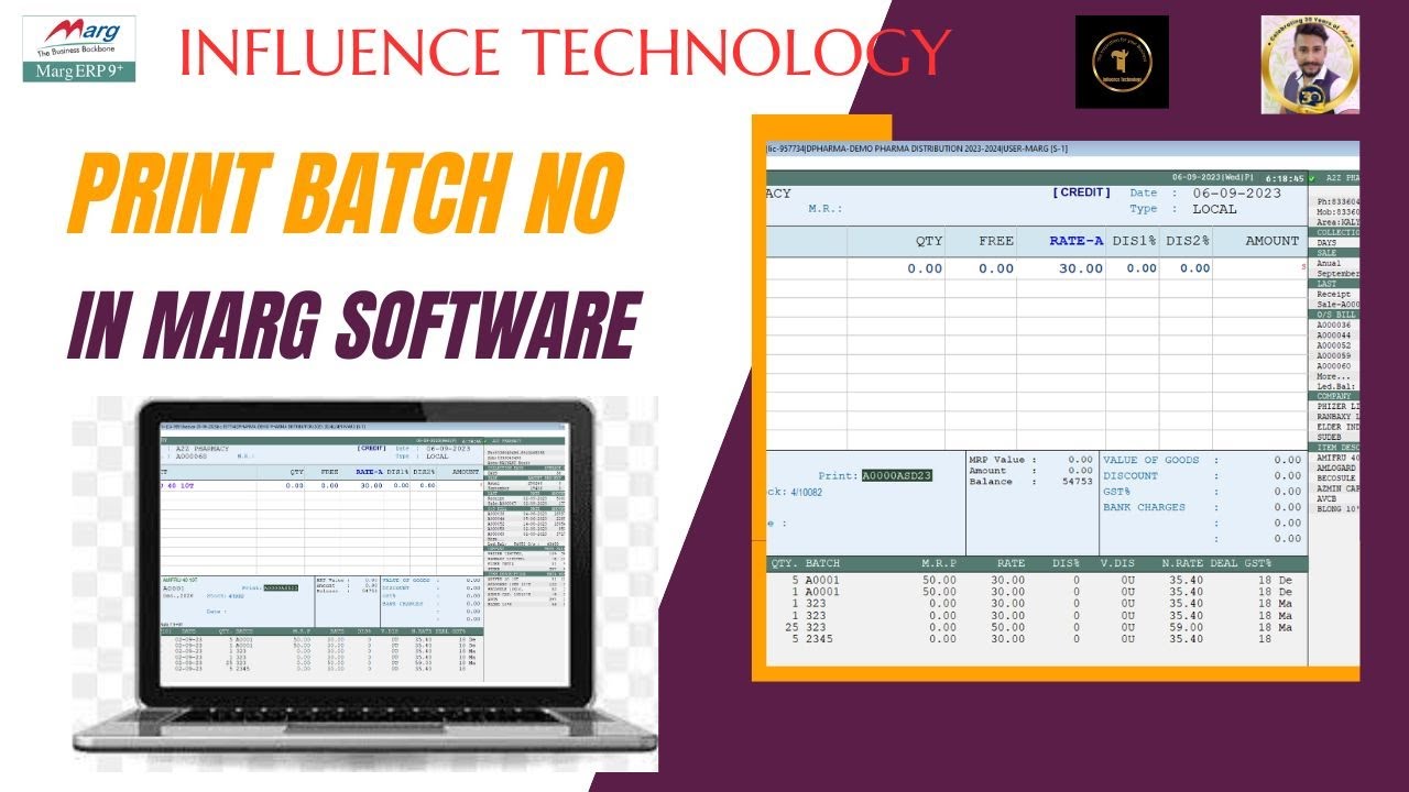 How to enable and mention print batch number at the time of billing in ...