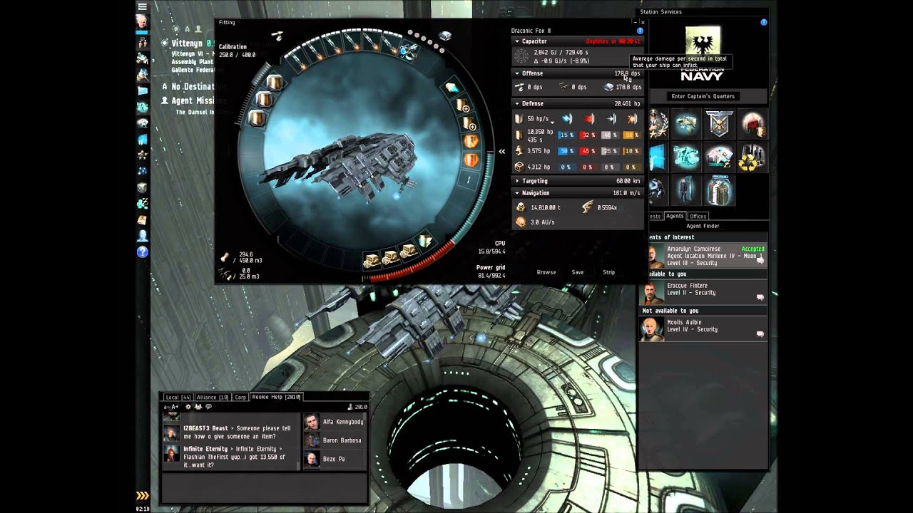 EVE Online Gameplay Part 5 (The Drake...and the Drake) - YouTube