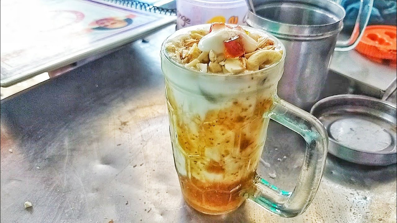 Making Anjeer Dry Fruit Lassi | Buttermilk Making | Summer Drink ...