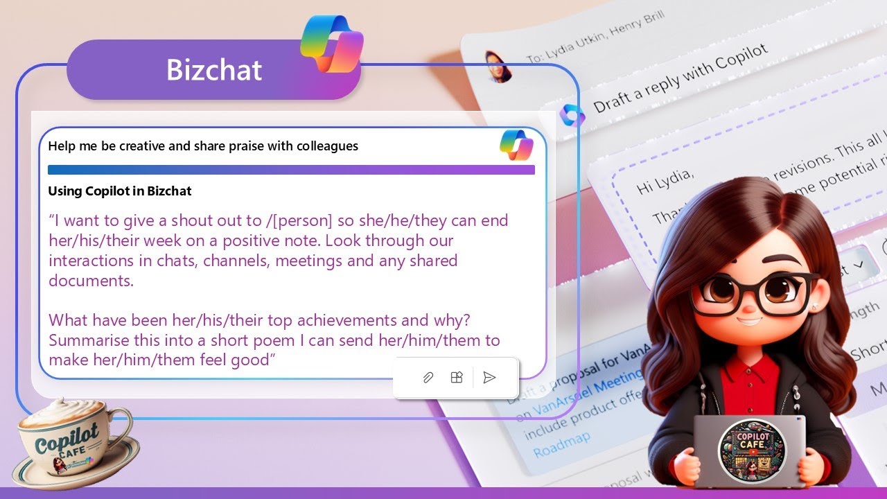 Daily Copilot Prompt - Get poetic and use Bizchat to give praise based ...