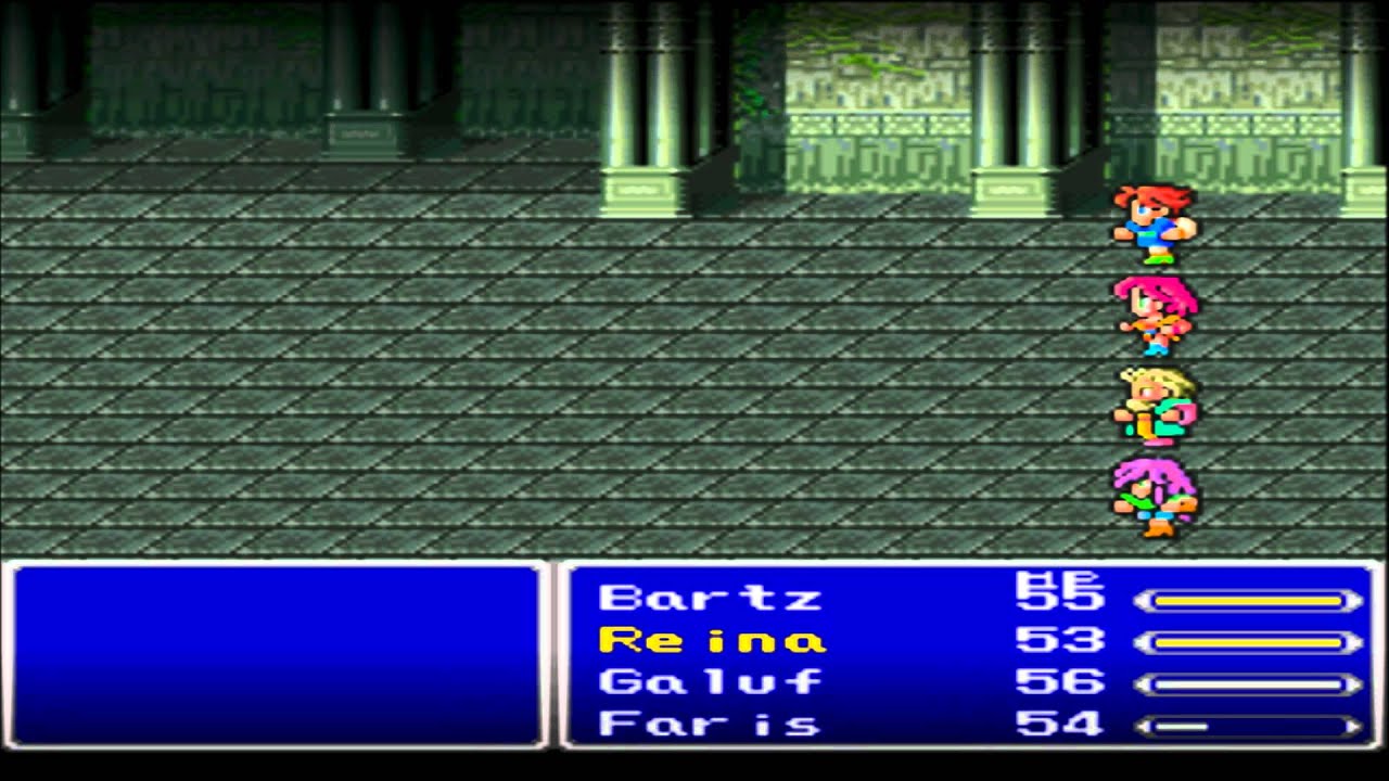 Final Fantasy 5 HD Walkthrough Part 4: The Wind Shrine - YouTube