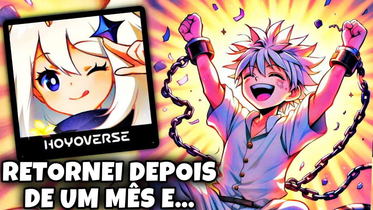 FIQUEI UM MÊS SEM JOGAR GENSHIN E QUANDO VOLTEI ACONTECEU ALGO ...