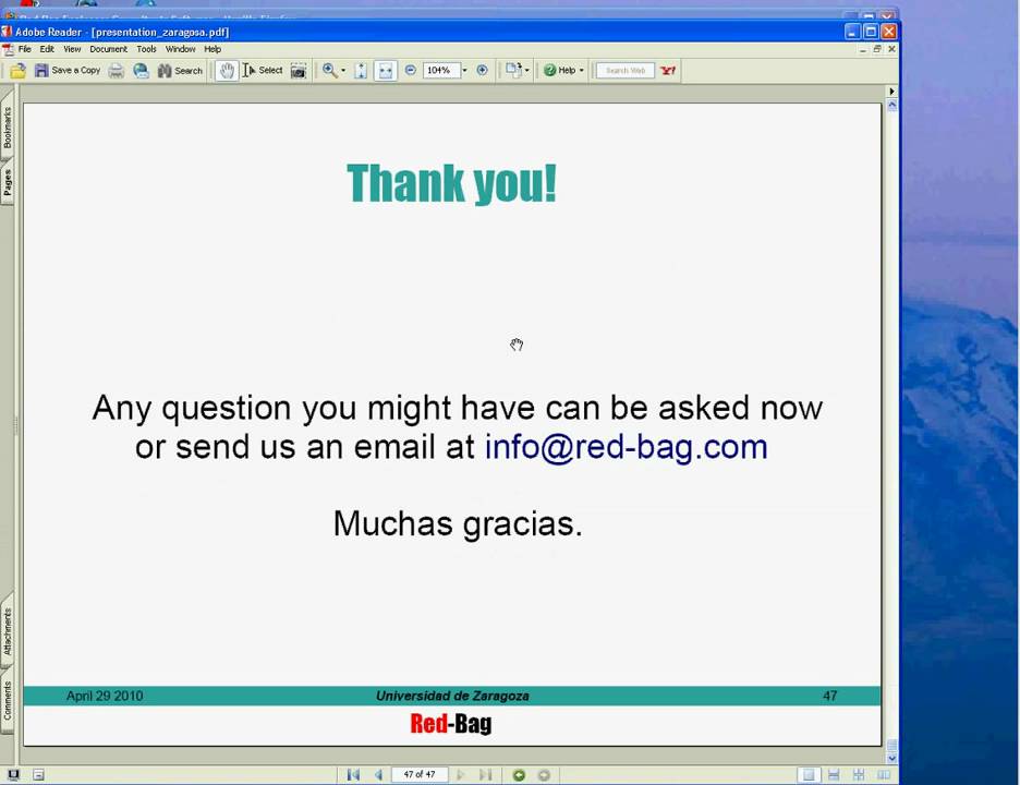 Red-Bag PCC presentation 8 of 8 - YouTube