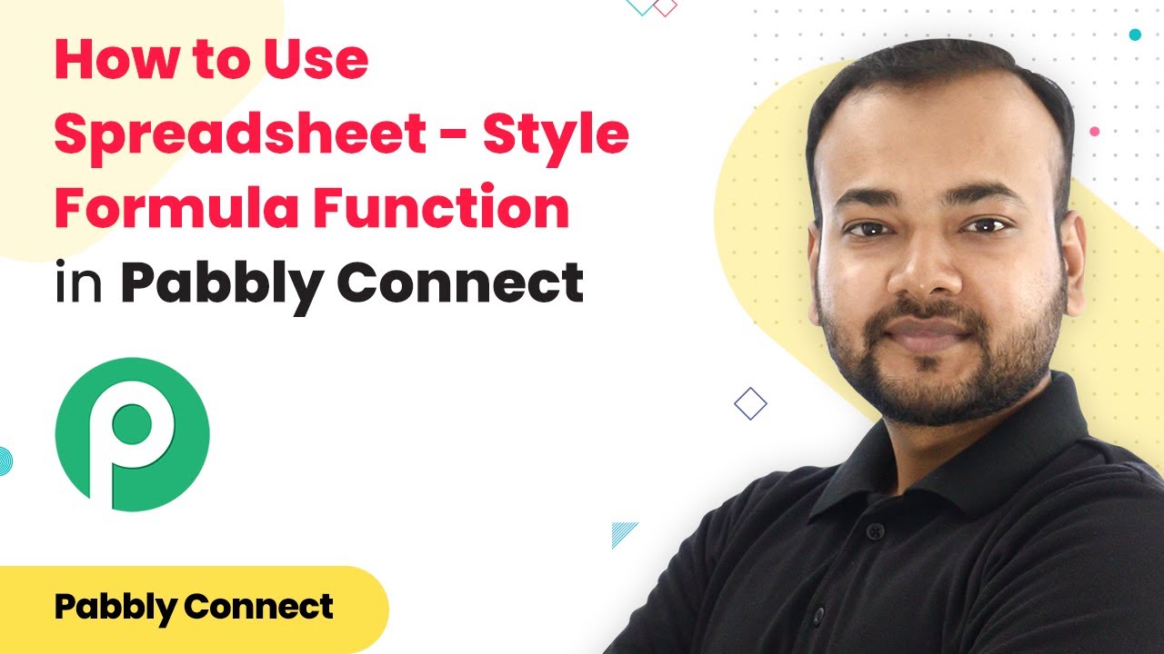 How to Use Spreadsheet-Style Formula Function in Pabbly Connect - YouTube