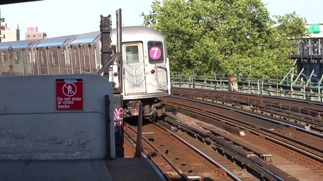 MTA R62A (7) at 46 Street - YouTube