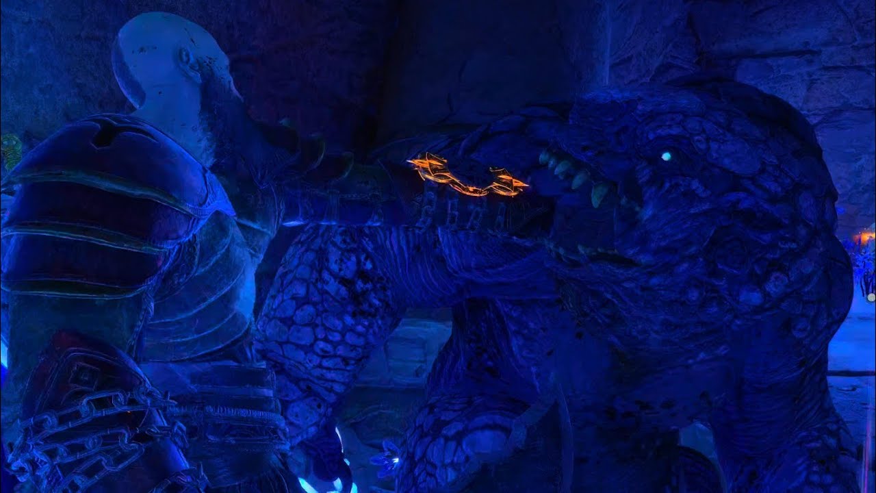 STRONG Enemy in God of War Ragnarök - Bergsra - YouTube