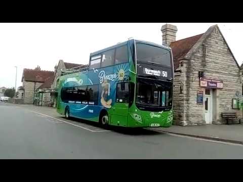 Buses at swanage 13.6.2018. - YouTube