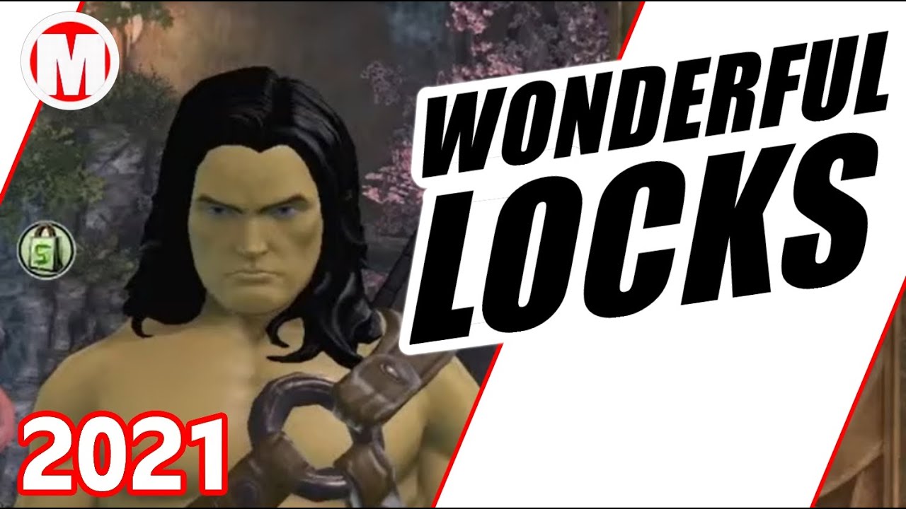 DCUO Wonderful Locks Hairstyle - YouTube