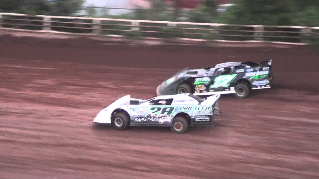 Late Model Dash From I-77 Raceway, 7/6/13. - YouTube