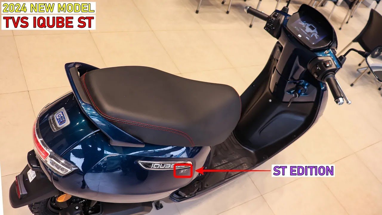 Finally 2024 New model TVS iqube ST Electric Scooter Detailed Review ...