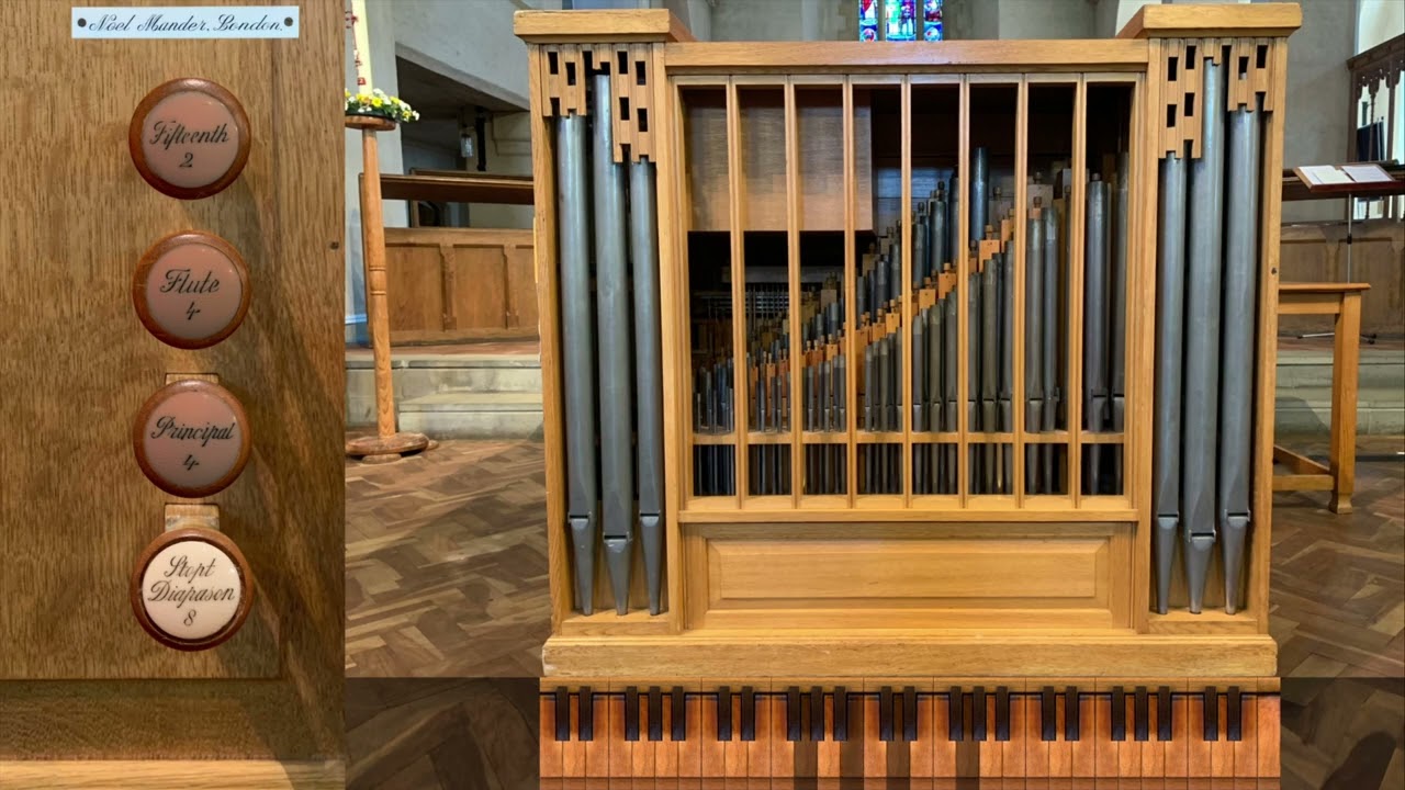 Noel Mander Chamber Organ | Hauptwerk Sample Set - YouTube