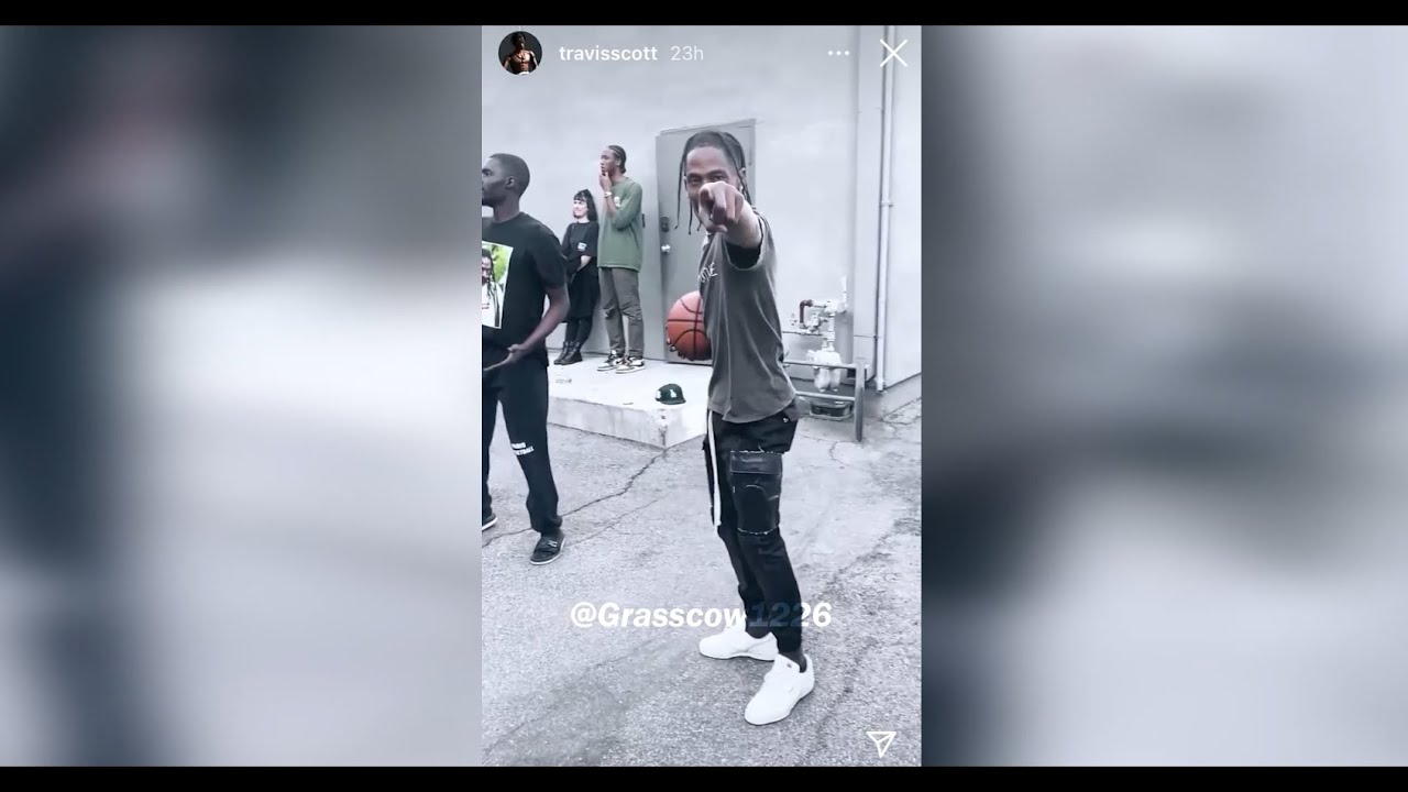 Travis Scott bricks basketball meme - YouTube