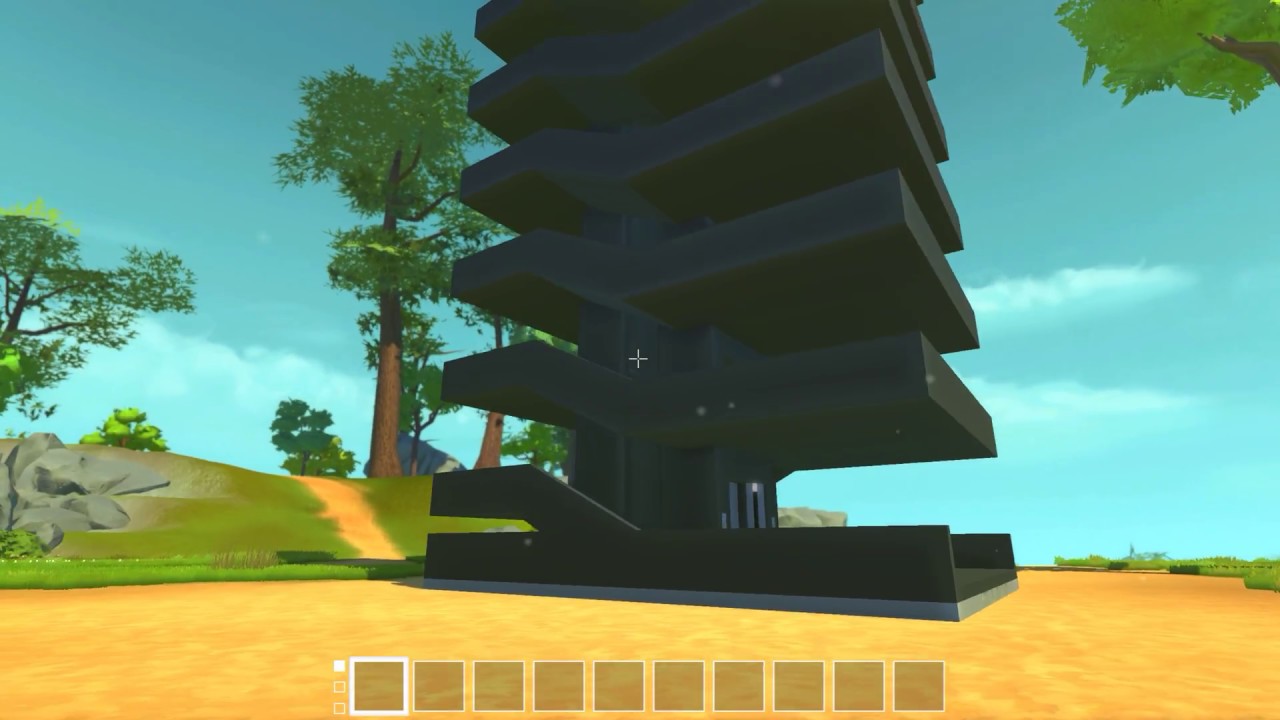 Scrap Mechanic - A Real Elevator. 10 Floors (Лифт. 10 Этажей) - YouTube