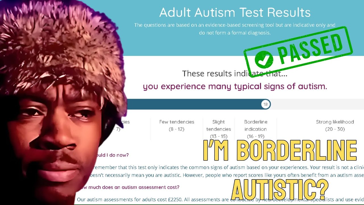 I Took Adult Autism Test And PASSED - YouTube