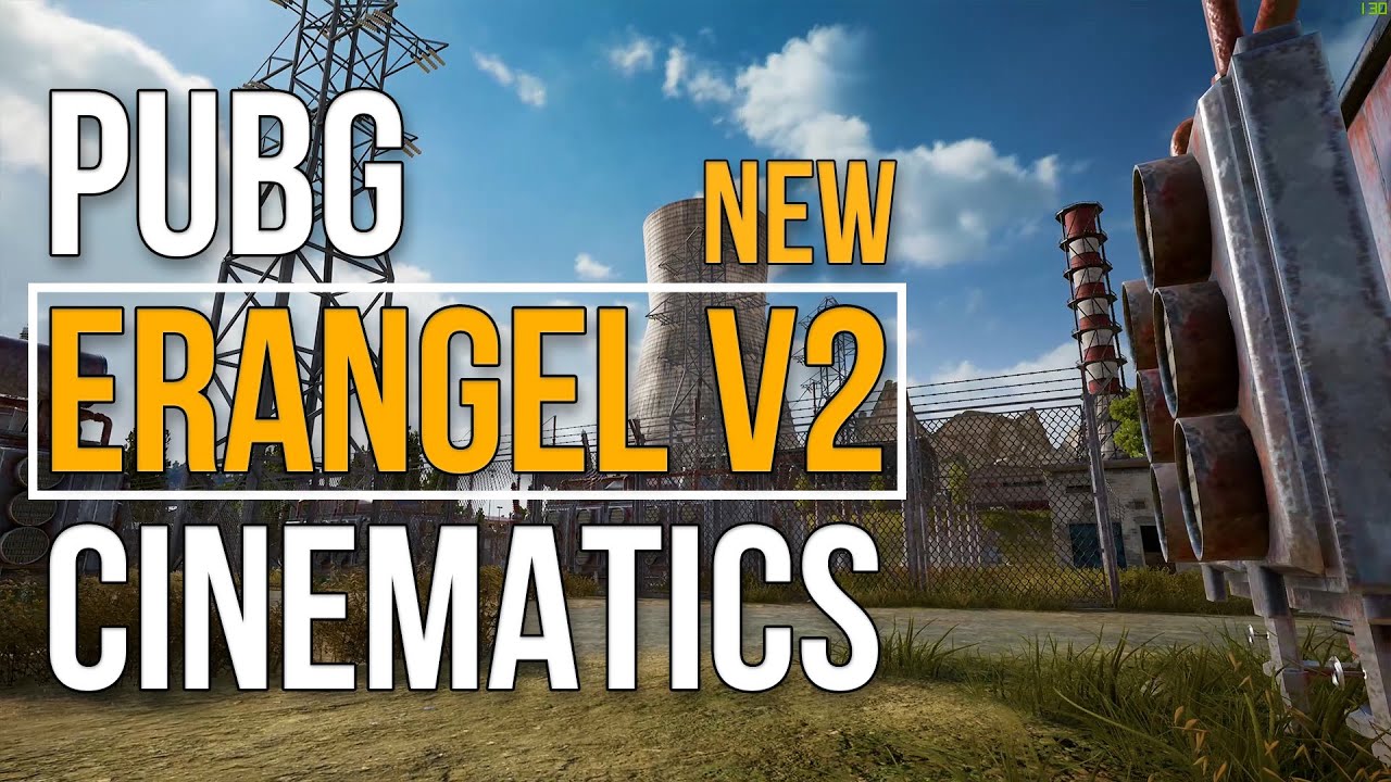 PUBG New Erangel Map Cinematic Aerial Shots - YouTube