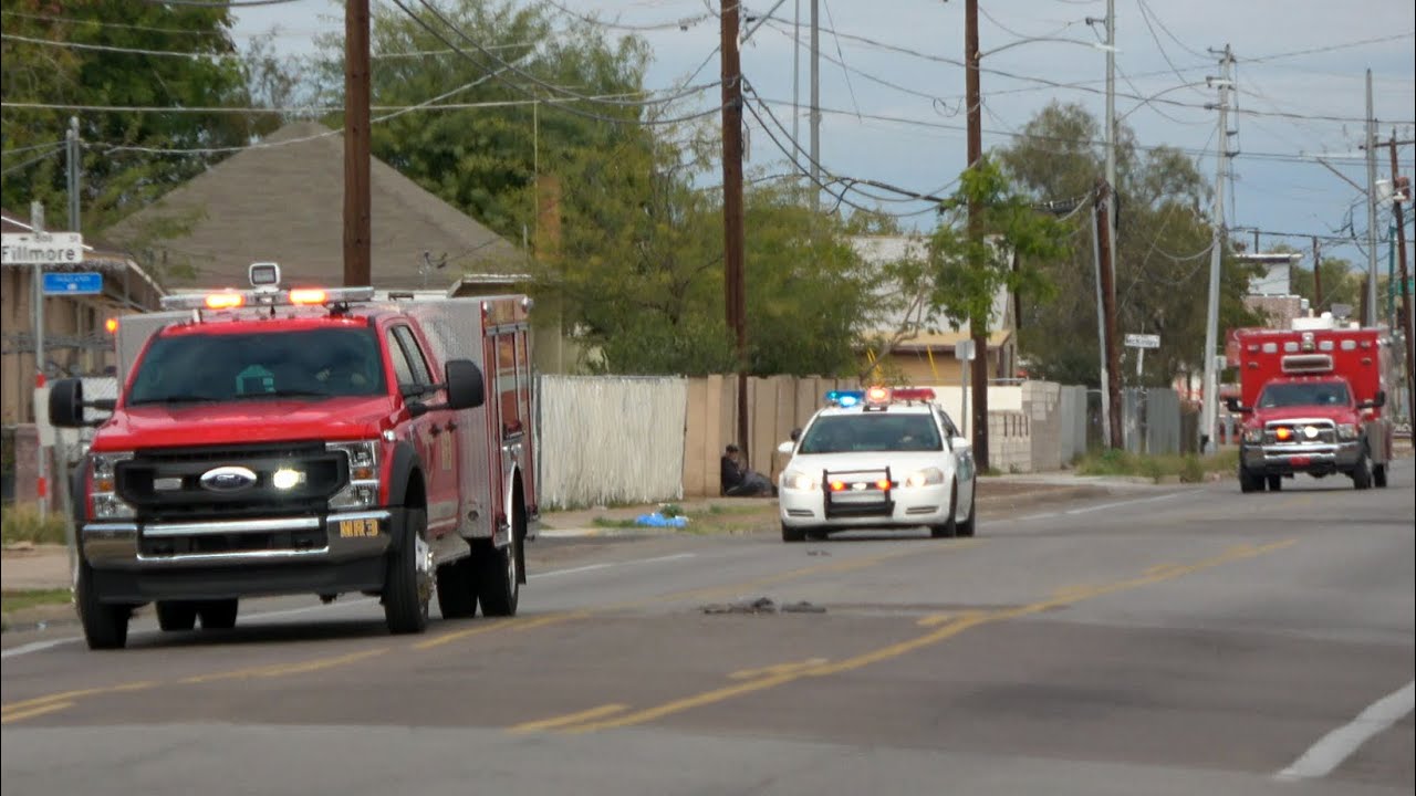 Phoenix Fire Dept. Medical Response 3 & Rescue 3 responding - YouTube