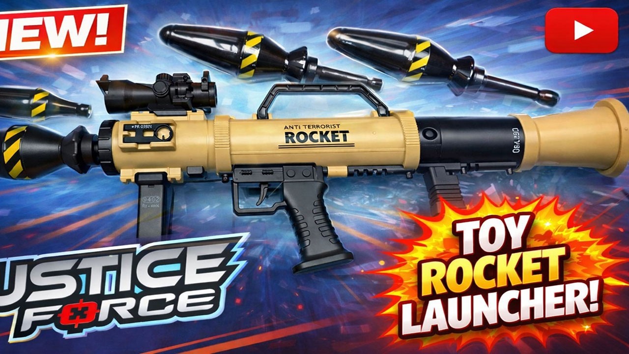 TOY ROCKET LAUNCHER #military#toys - YouTube