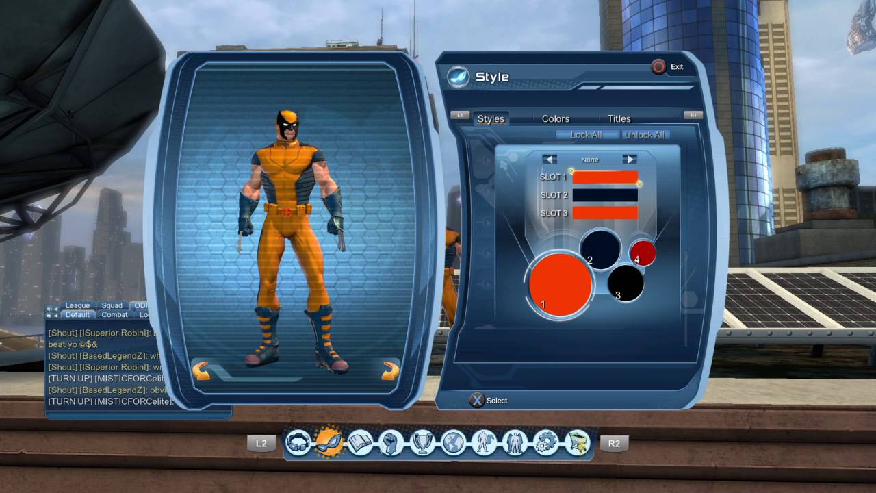DCUO Wolverine style - YouTube