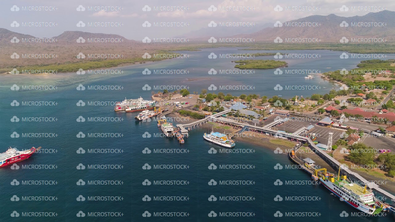 Sea passenger ferry port Gilimanuk. Bali Indonesia. - YouTube