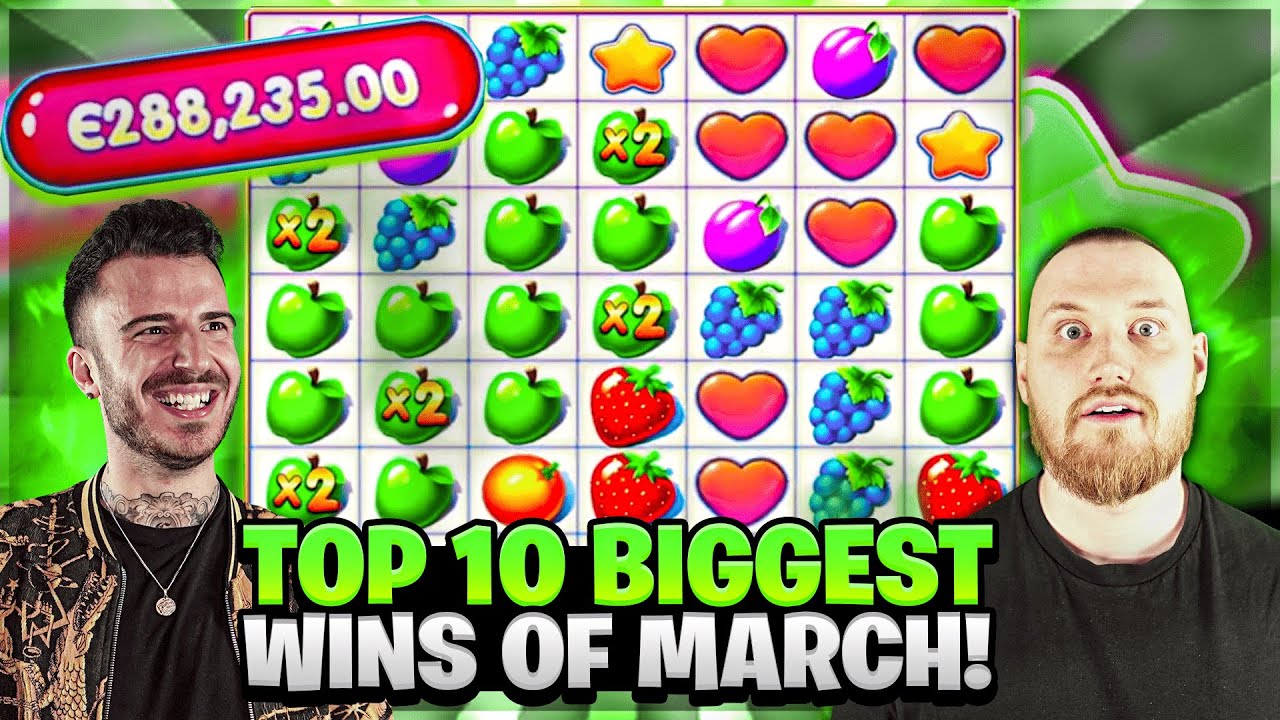 TOP 10 BIGGEST WINS OF MARCH! | Amazing month with new record wins ...