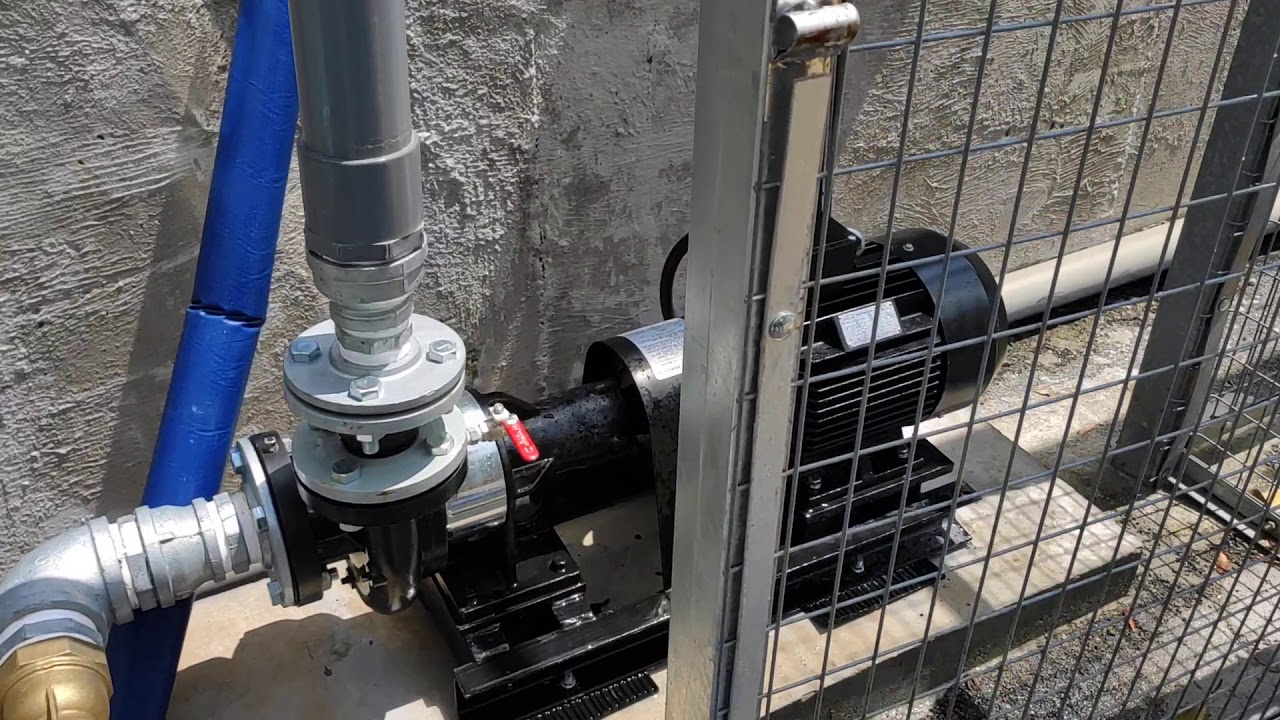 Centrifugal pump cavitation sound. - YouTube