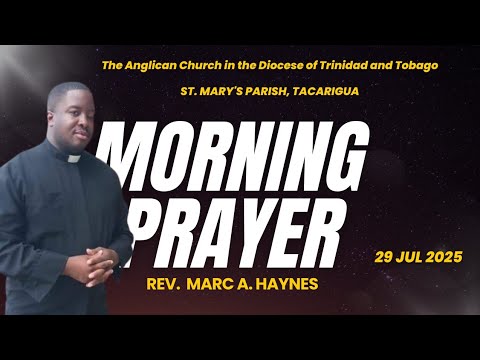 Morning Prayer || Tuesday, July 29, 2025 - YouTube