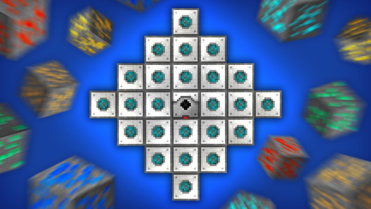 Minecraft Seaopolis | FAST LASER DRILL & ORE TRIPLING! #23 [Modded Questing Skyblock] - YouTube