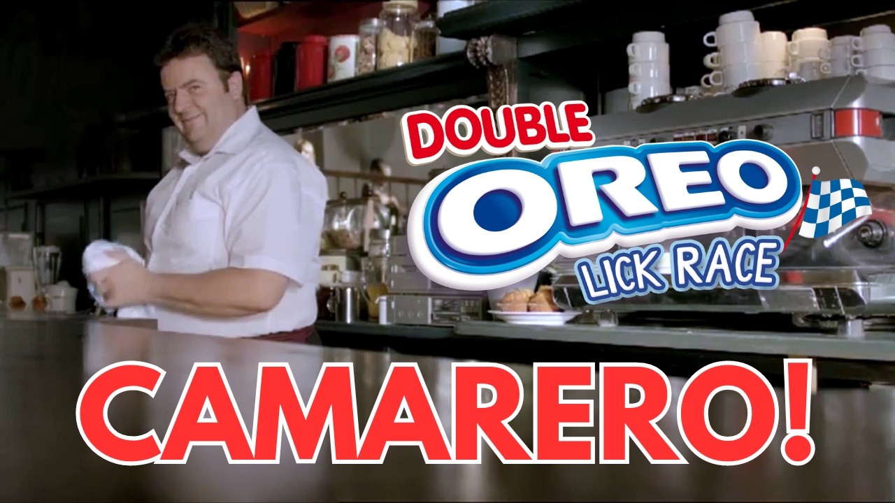 Anuncio 👉 Oreo Doble Crema 2011 - Spot 4K ⭐️ Pep Payo 🎬 rol: Camarero ...