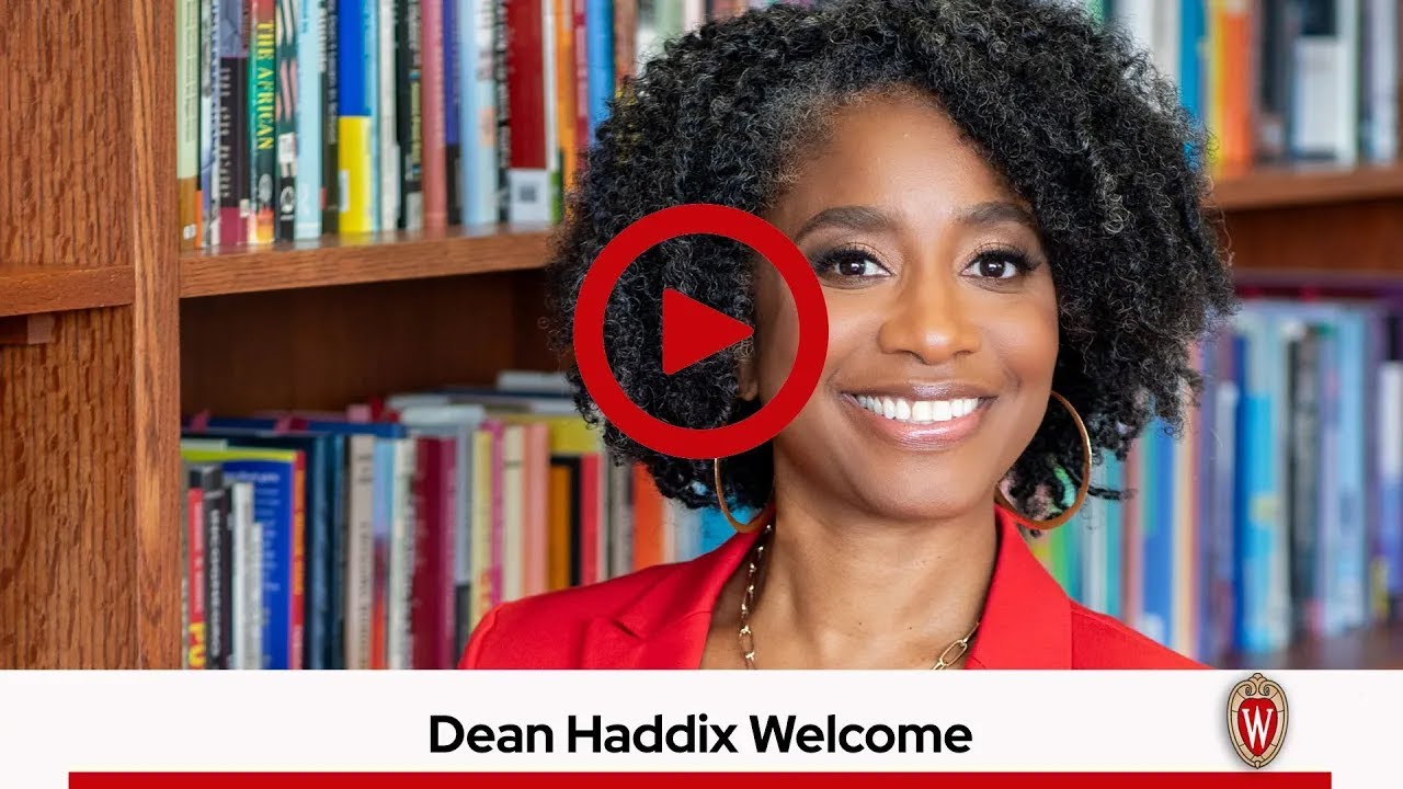 Congratulations! A message from Dean Haddix | UW–Madison School of ...