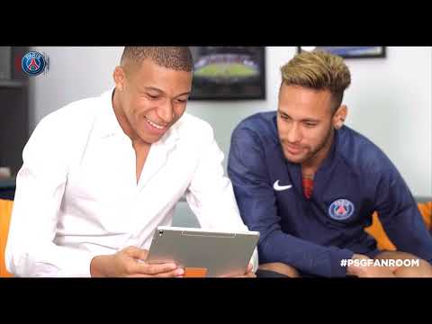 #PSGFANROOM avec Orange - Neymar & K. Mbappé