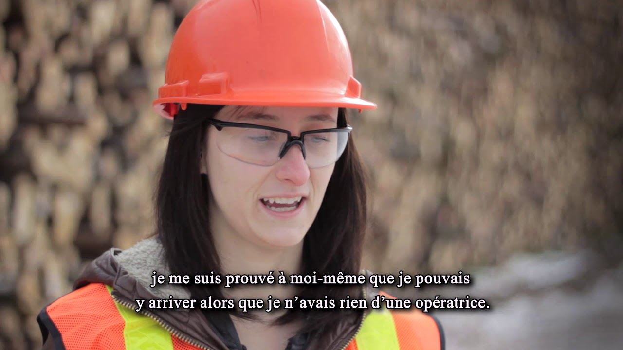 Allura Bell - Forestry Harvester Operator / Opératrice de Récolteuse ...