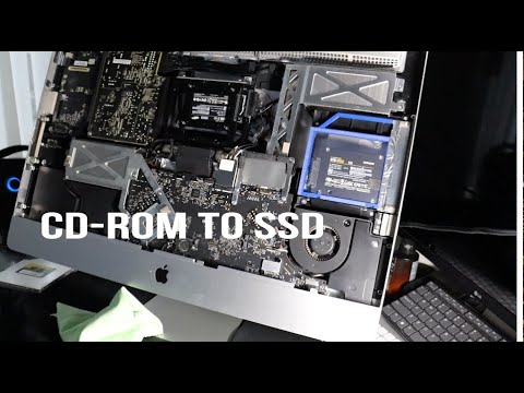 HDD or CD-Rom Drive to SSD for IMAC 2010 up to 2015 Part 2 - YouTube