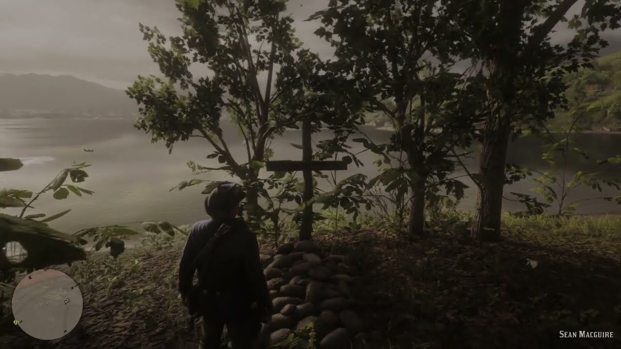 Red Dead Redemption 2 - Sean MacGuire's grave location. - YouTube