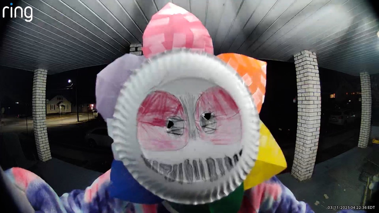 Creepy masked 'box demon' leaves empty box on porch of Pennsylvania ...