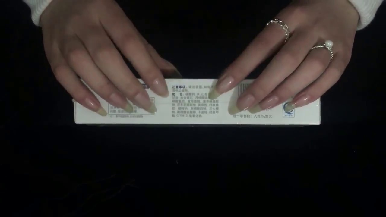 Bare long nails of Beryl, this is her first video (video 1) - YouTube