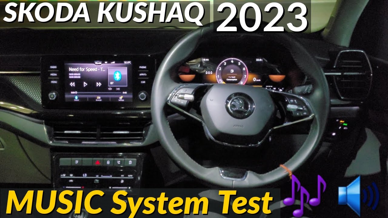 Full Volume🤯 2023 | Skoda kushaq music system sound | Skoda Kushaq ...