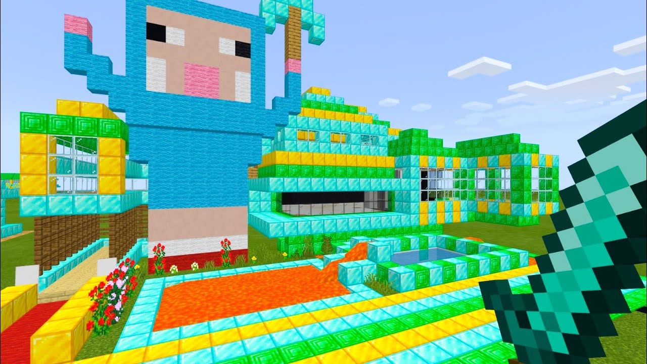 Oveja Azul Minecraft Como Hacer Oveja De Minecraft Con Plastilina/