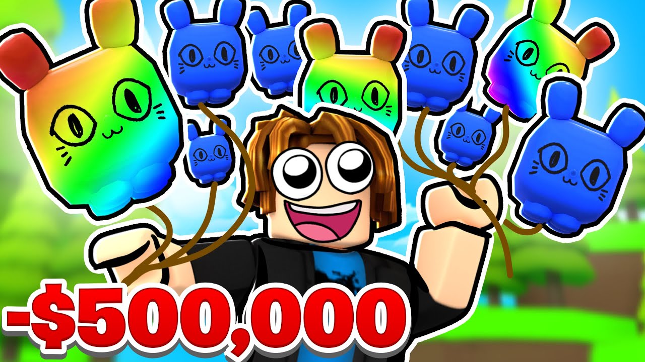 I Pretended To Be A NOOB, then Flexed HUGE BLUE BALLOON CATS In Pet ...