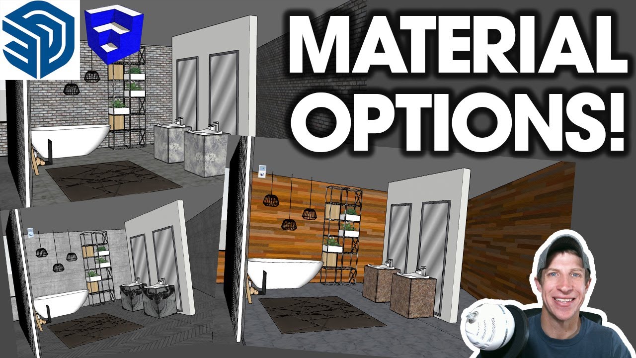 Designers NEED This SketchUp Extension for Material Options! (Material ...