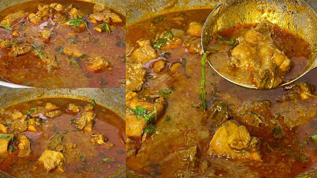 పల్లెటూరి స్టైల్ లో చికెన్ పులుసు తయారీ చిక్కగా రావాలి అంటే ఇలా ...