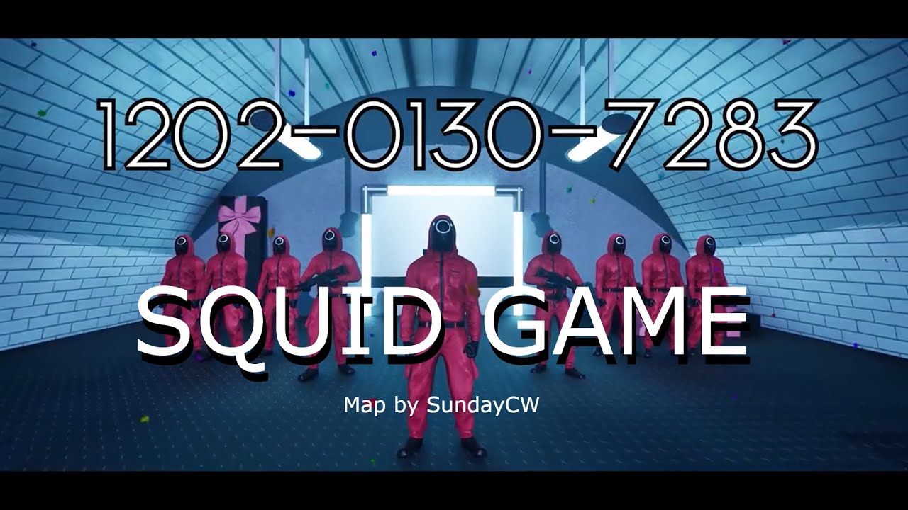 Squid Game in Fortnite! -1202-0130-7283- BY SundayCW - YouTube