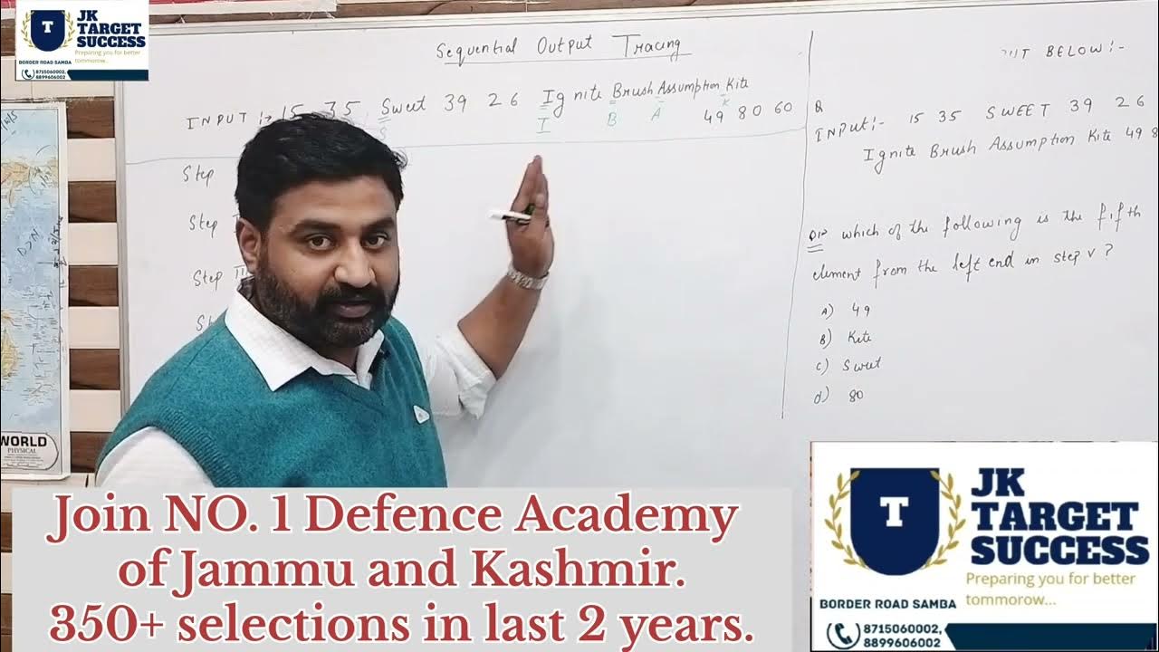 JKP CONSTABLE :- SEQUENTIAL OUTPUT TRACING ( PART 2 ) . - YouTube