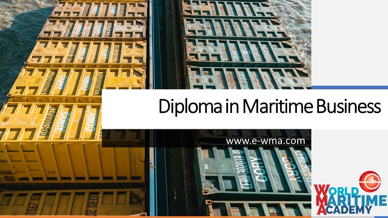Diploma in Maritime Business - YouTube
