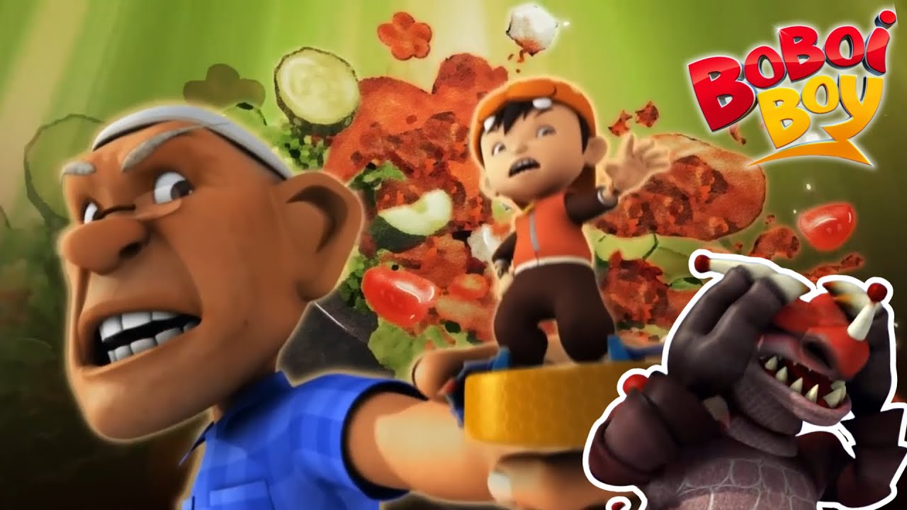 Tok Aba Belasah Raksasa Tidur | Boboiboy Musim 1 Episod 9 - YouTube