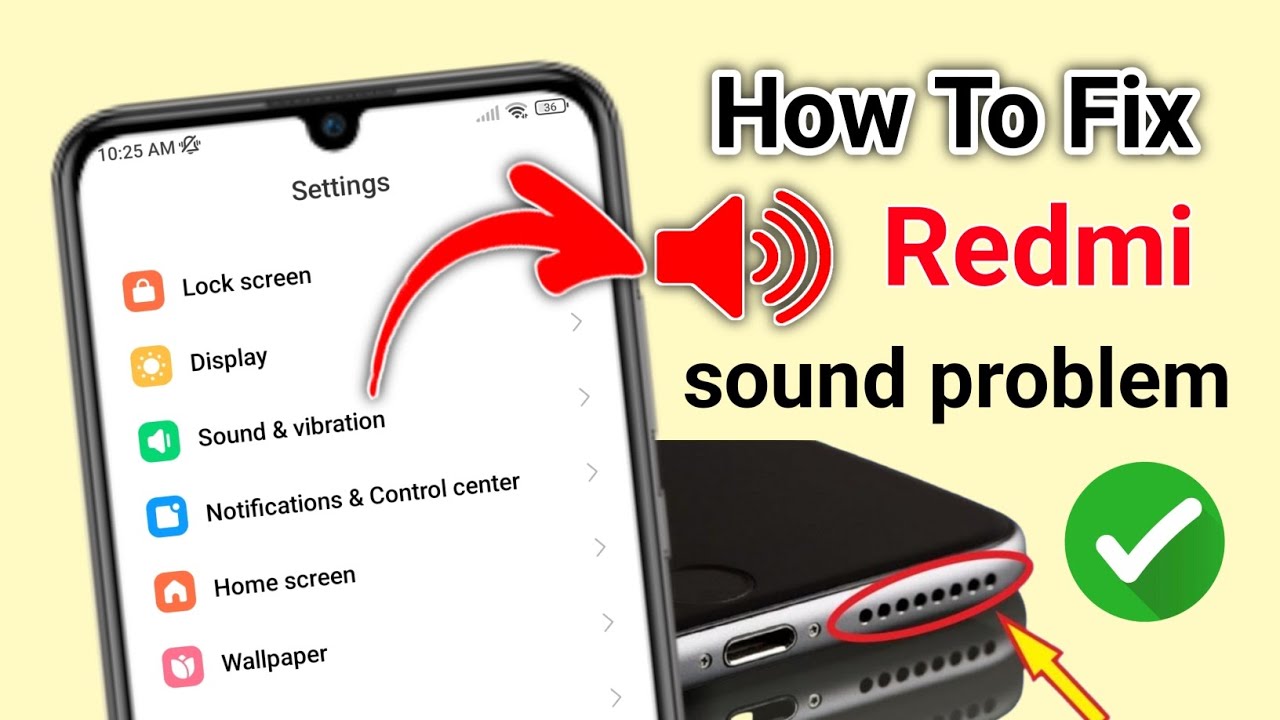 Mi Redmi Sound Problem | Redmi No Sound Problem | Solved - YouTube