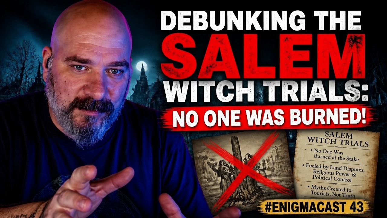 Exposing the Truth of Salem Witch Trials | #EnigmaCast Episode 43 - YouTube