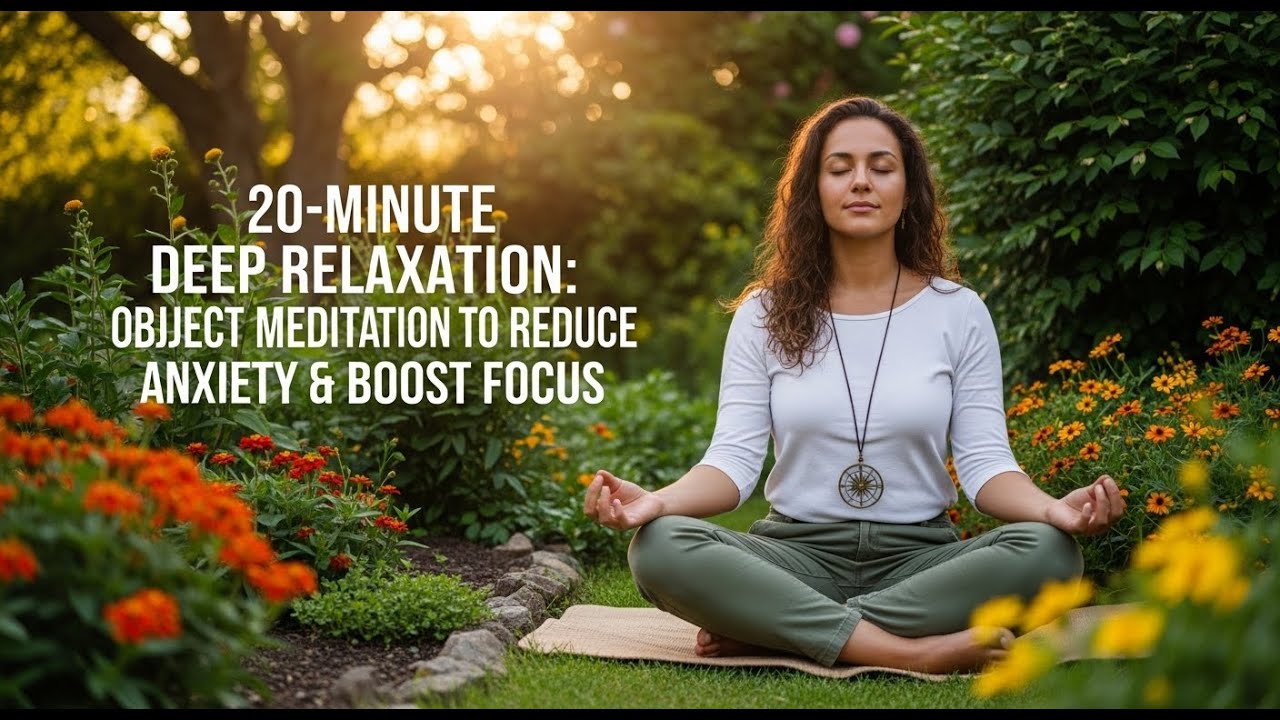 20-Minute Deep Relaxation: Object Meditation to Reduce Anxiety & Boost ...