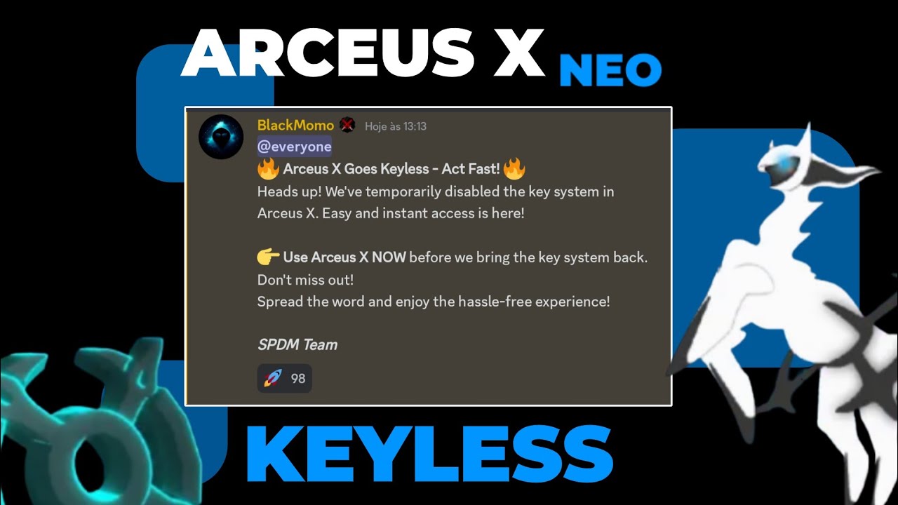 ARCEUS X NEO SEM CHAVE Arceus x keyless!!!!!! - YouTube