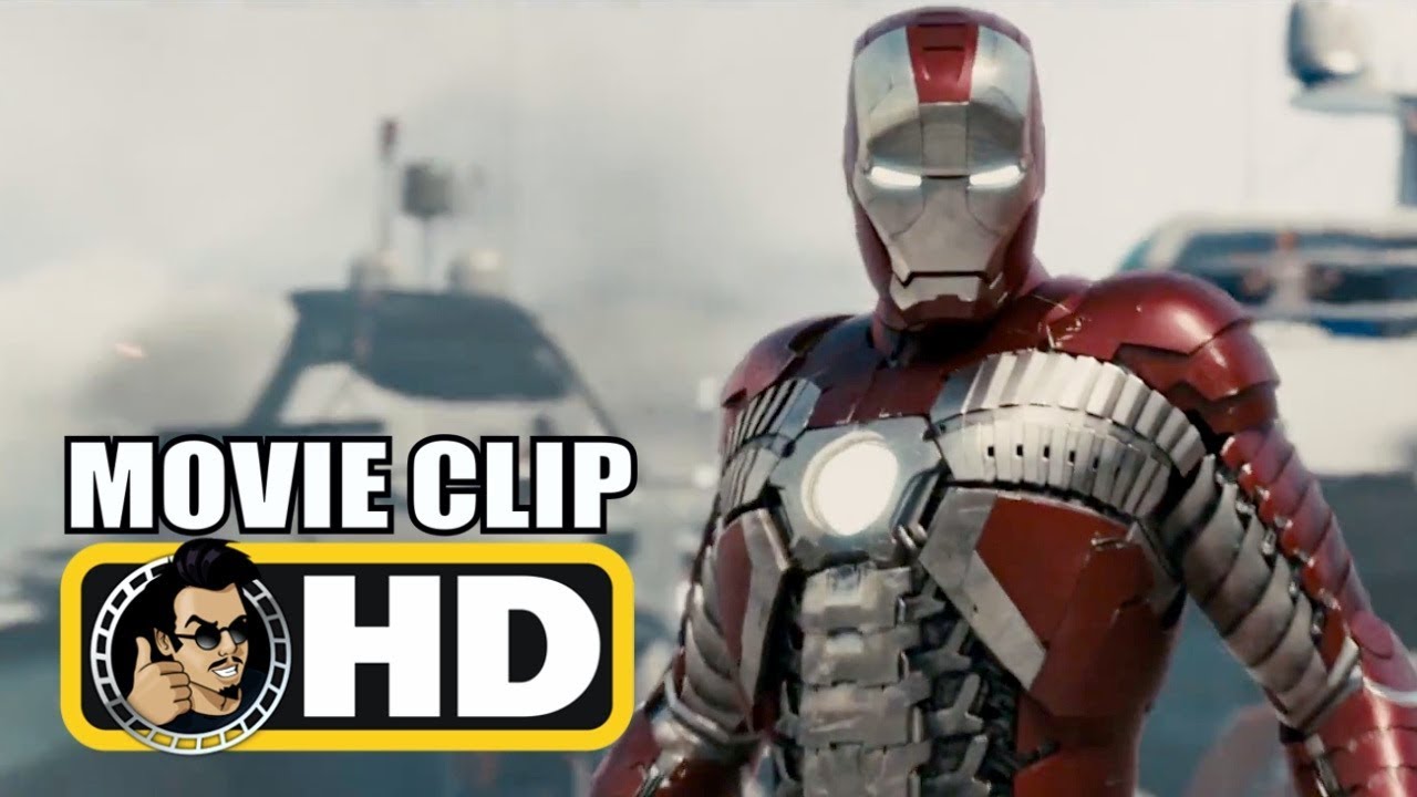 IRON MAN 2 (2010) Movie Clip - Iron Man Vs. Whiplash Monaco Fight |FULL ...